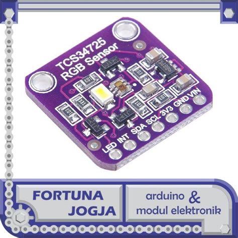 Sensor Warna Rgb Tcs34725 Colour Sensore Module Compatible Arduino Lazada Indonesia