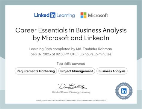 Md Tauhidur Rahman On Linkedin Certificate Of Completion