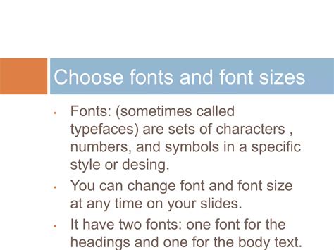Microsoft Powerpoint´s Basic Text Formatting Tools Ppt