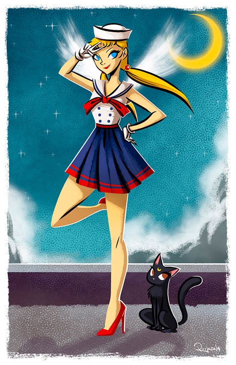 Retro Sailor Scouts Behance