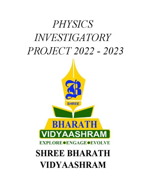 Physics Investigatory Project On Ldr Dependent Circuit Pdf