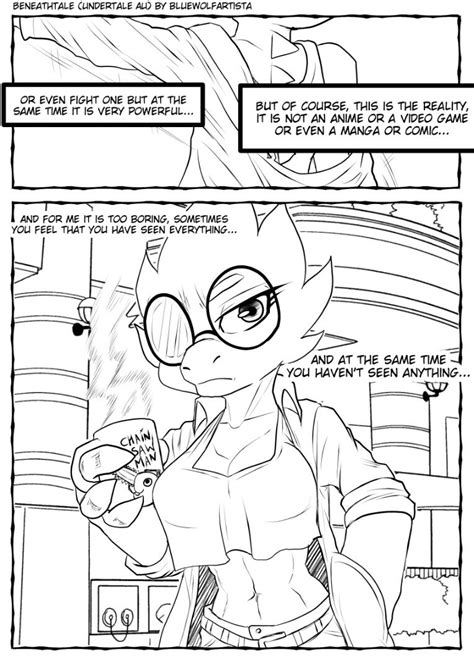 Beneathtale Undertale Au Comic Page 0 By Bluewolfartista On