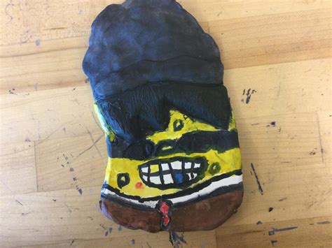 My Emo Gangster Spongebob Clay Thing Rbikinibottommemes