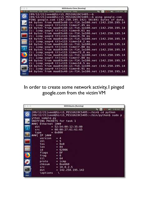SOLUTION Seed Lab Solutions Packet Sniffing And Spoofing Lab Studypool