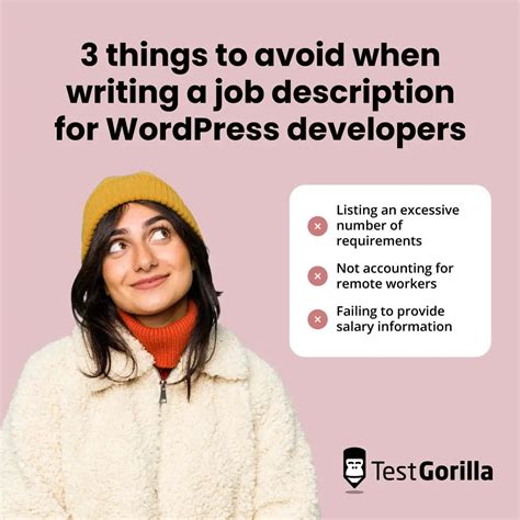How To Write A Wordpress Developer Job Description Tg