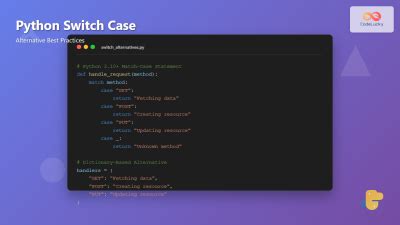 Python Switch Case Alternative Complete Guide To Match Case And Dictionary Methods CodeLucky