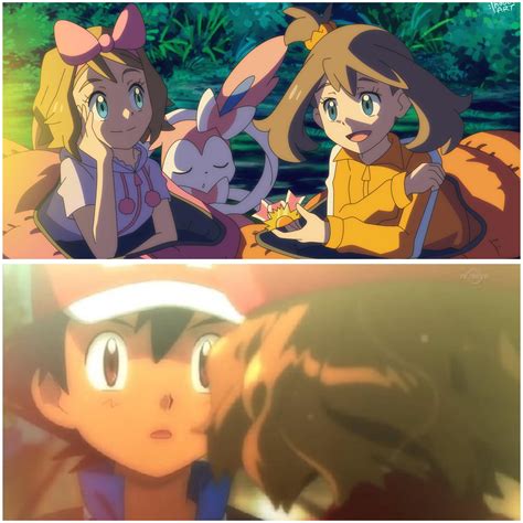 Pokemon May And Drew Kiss Pokemon May And Drew Romantic Song