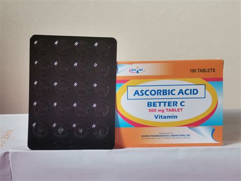 Ascorbic Acid 500mg Vitamin C 1 Box 100s Lazada Ph