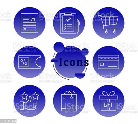 전자 상거래 인포그래픽 템플릿 Editable Stroke 온라인 쇼핑 배달 위시리스트 온라인 마켓플레이스 할인 안전한 결제