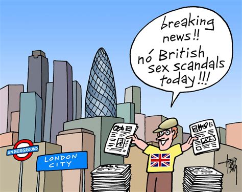 British Sex Scandals Cartoons