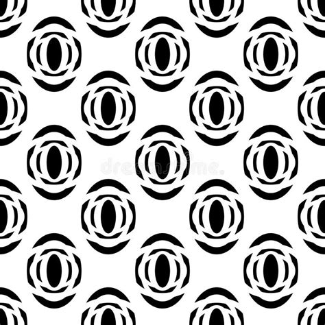 Abstract Seamless Stylish Geometric Pattern Repeated Design On White