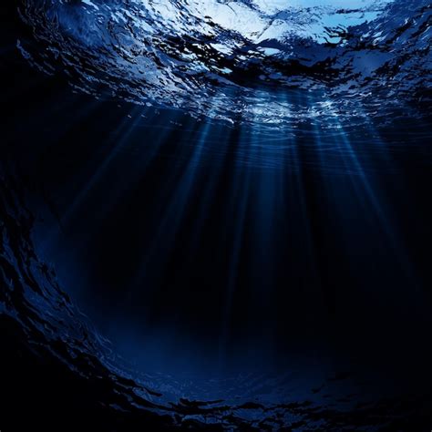 Deep Water Abstract Natural Backgrounds Premium Photo
