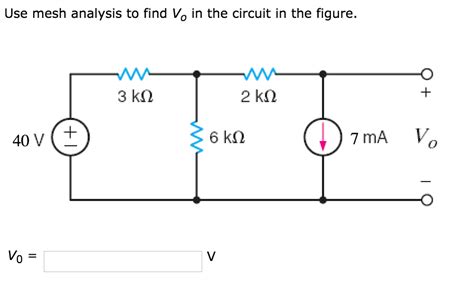Solved Use Nodal Analysis To Find Io In The Network In The