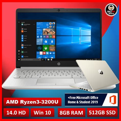 Hp S Amd Ryzen Laptop Shopee Malaysia