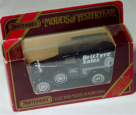 Models Of Yesteryears 22 A Model A Brit Tyre Sales