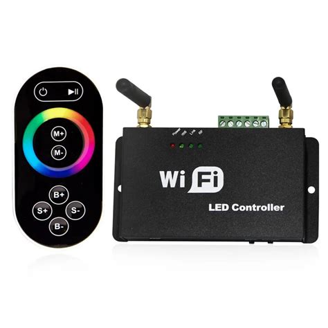 WiFi LPD WS WS SMD LED Strip RGB Controller Touchable Screen Remote LED