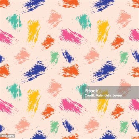 벡터 완벽 한 패턴 Inc 얼룩 오 점 얼룩 및 브러시 스트로크 타일 그런 지 웹 배경에 대 한 끝 없는 서식 파일 인쇄 벽지