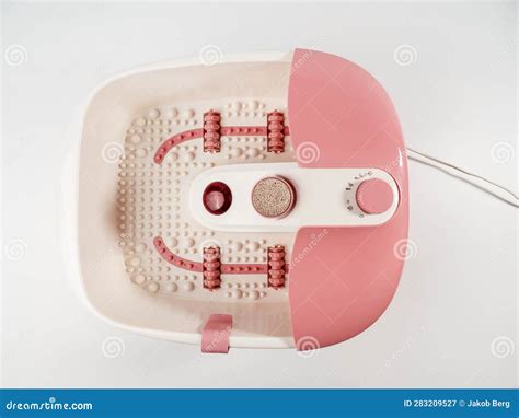 Vibrating Foot Massager On A White Background Stock Image Image Of