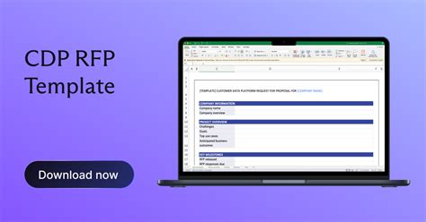 Cdp Rfp Template Treasure Data