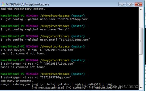 Git 码云 上创建项目 并clone仓库到本地 Git配置过程记录 Csdn博客