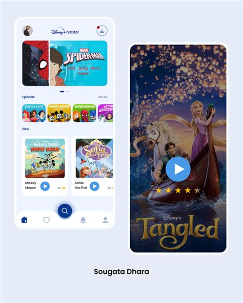 Ott Platform App Ui Ux Designing On Behance