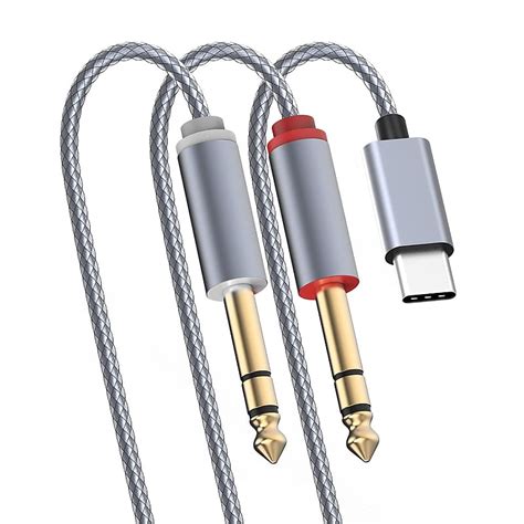 Usb C To 6 35Mm Cable Usb C To 6 35Mm Male 1 4 Trs Audio Reverb