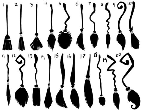 Witch Broom Vector At Getdrawings Free Download