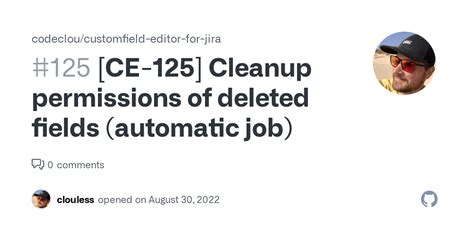 CE 125 Cleanup Permissions Of Deleted Fields Automatic Job Issue