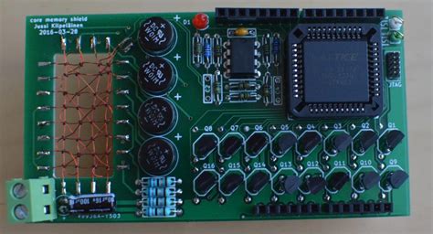 Magnetic Core Memory On An Arduino Shield Tuning In To Growing Words