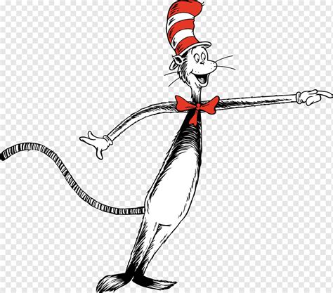 Dr Seuss Cat In A Hat Illustration The Cat In The Hat Dr Seuss