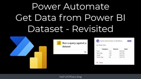 Power Automate Get Data From Power Bi Dataset Revisited Laura Graham Brown