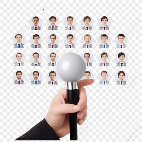 후보자 선발 경험모집하다얼굴의사소통 Png 일러스트 무료 다운로드 Lovepik