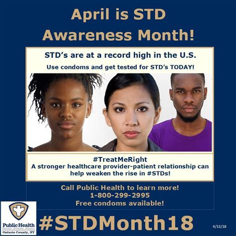 Std Awareness Month Ontario County Ny Official Website
