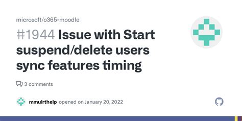 Issue With Start Suspend Delete Users Sync Features Timing Issue