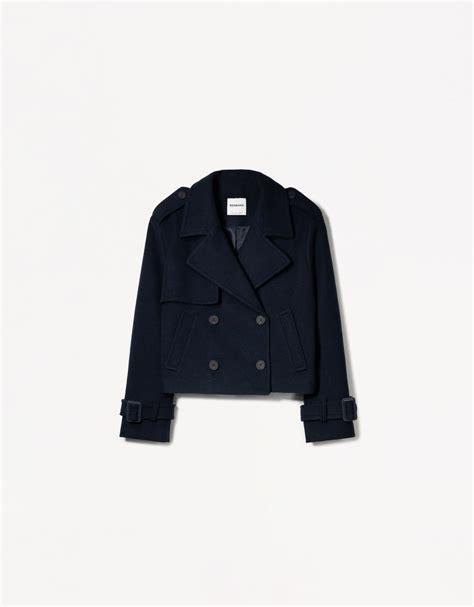 Blouson Trench Court Soft Bsk Teen Bershka