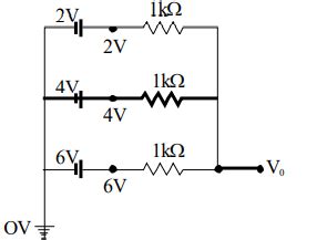 In The Given Figure The Value Of V Will Be V
