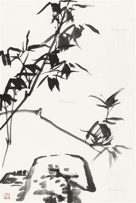 唐云 雨竹第81届拍卖会上海工美拍品价格图片拍卖专场拍卖会预展拍卖会结果卓克拍卖频道