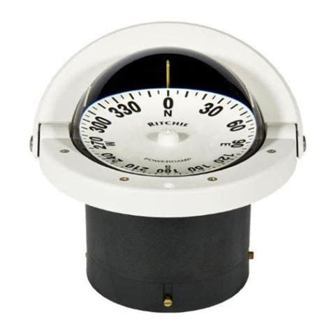 Ritchie Fnw 201 Navigator Flush Mount Compass White