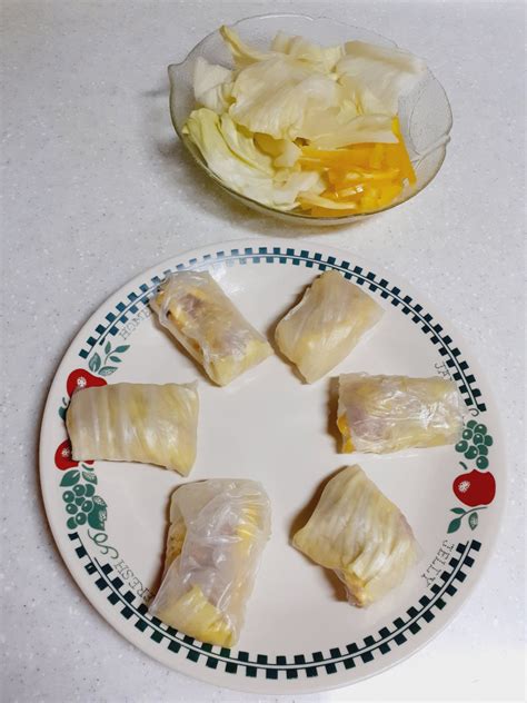 라이스페이퍼 양배추 롤