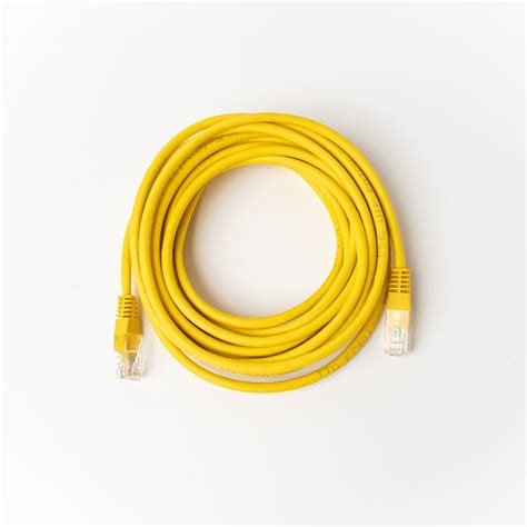 UniXtr Patch Cord Cat5e Yellow 5m Compucable UniXtr Patch Cord Cat5e Yellow 5m Compucable