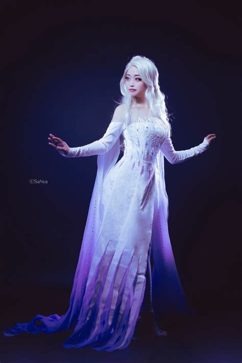 Cosplay 코스프레 [liha] 겨울왕국2 엘사 정령 코스프레 Vortex Gaming
