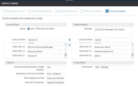 Datamesh Data Is Not Overwriting — Smartsheet Community