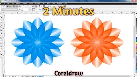 How To Create Flower In Coreldraw At Weldon Fritz Blog
