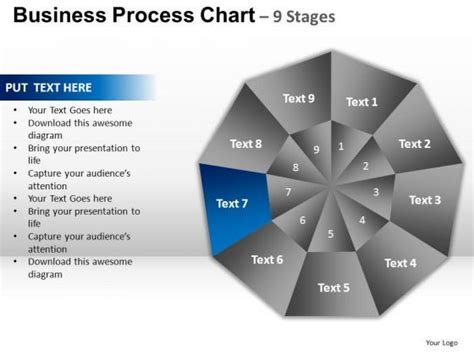 PowerPoint Backgrounds Company Circular Quadrant Ppt Slide Designs