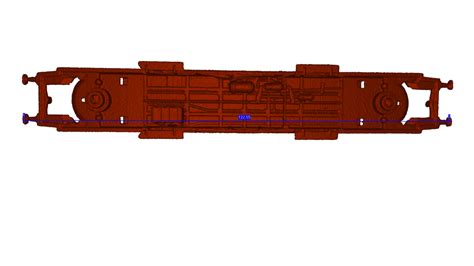 3d Scan And Print Of Model Train Chassis 3dmek