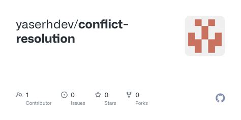 GitHub Yaserhdev Conflict Resolution