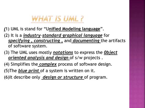 Presentation On Uml Pptx Programming Languages Computing