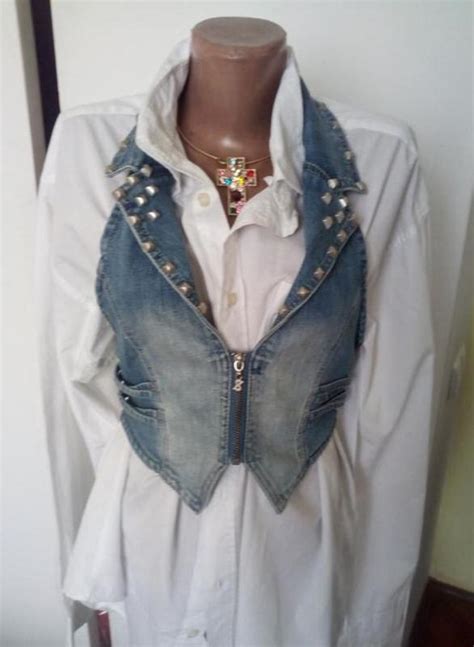 Жилетка джинсова — ціна 450 грн у каталозі Жилетки Купити жіночі речі за доступною ціною на Шафі