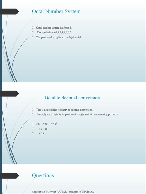 5 Octal Number System Pdf