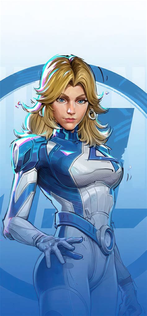 1242x2668 Susan Storm And Mister Fantastic In Marvel Rivals 2025 Game